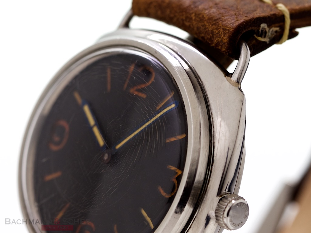 PANERAI Vintage Radiomir Ref-3646 Type-D Meereskämpfer Engraving Rolex ...