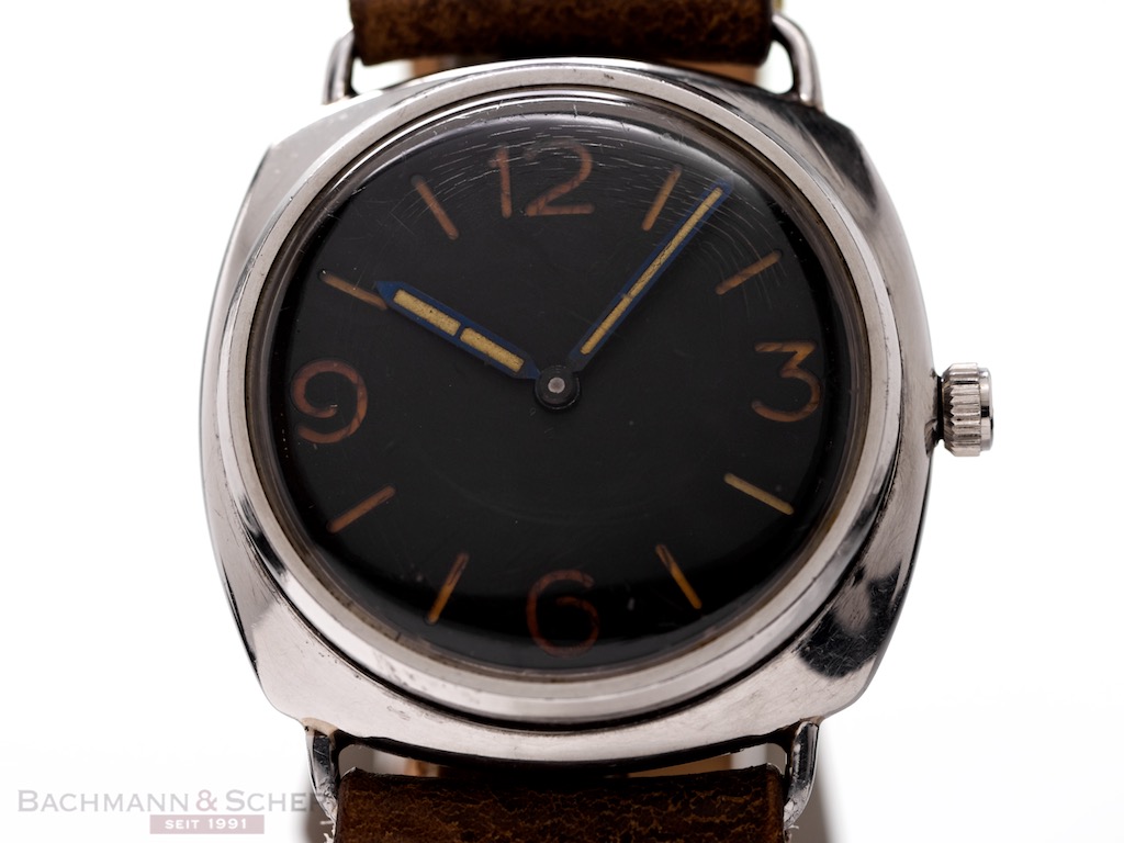 PANERAI Vintage Radiomir Ref-3646 Type-D Meereskämpfer Engraving Rolex ...