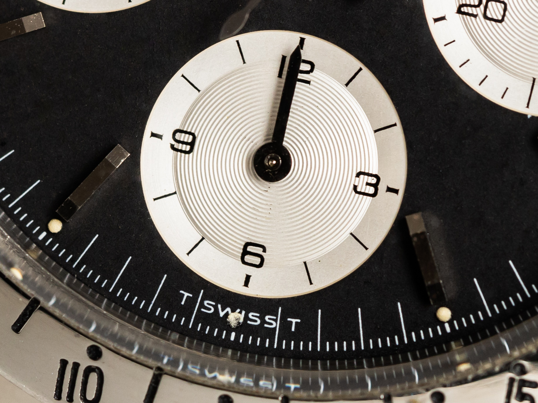 ROLEX Vintage DAYTONA COSMOGRAPH Ref-6239 Steel Black Tritium Small ...