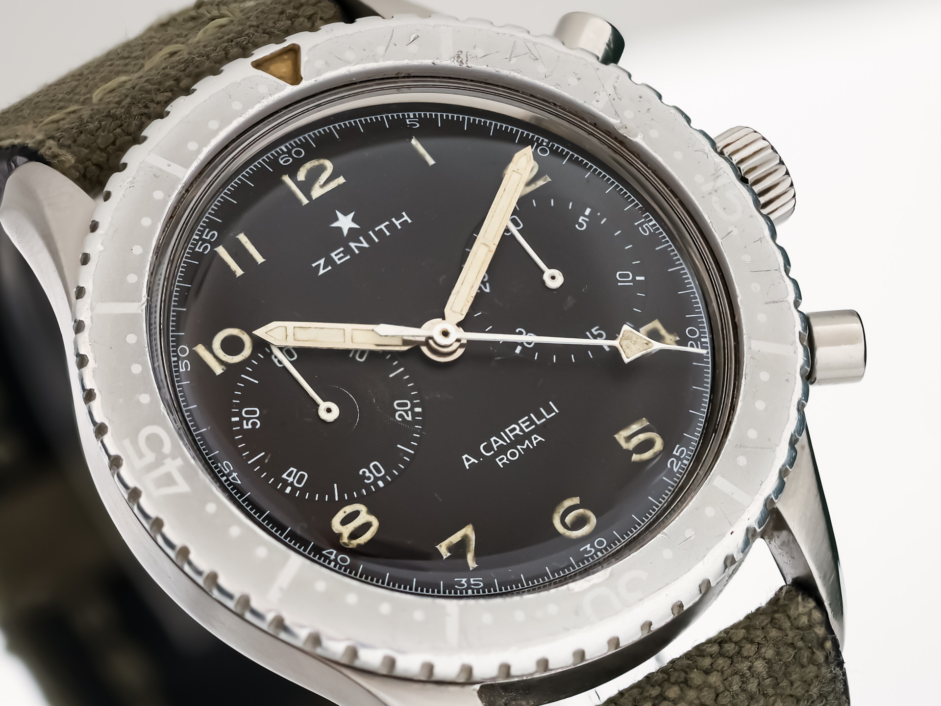 ZENITH Vintage TIPO CP-2 AMI Cronometro Cairelli Roma Ref CP-2 ...