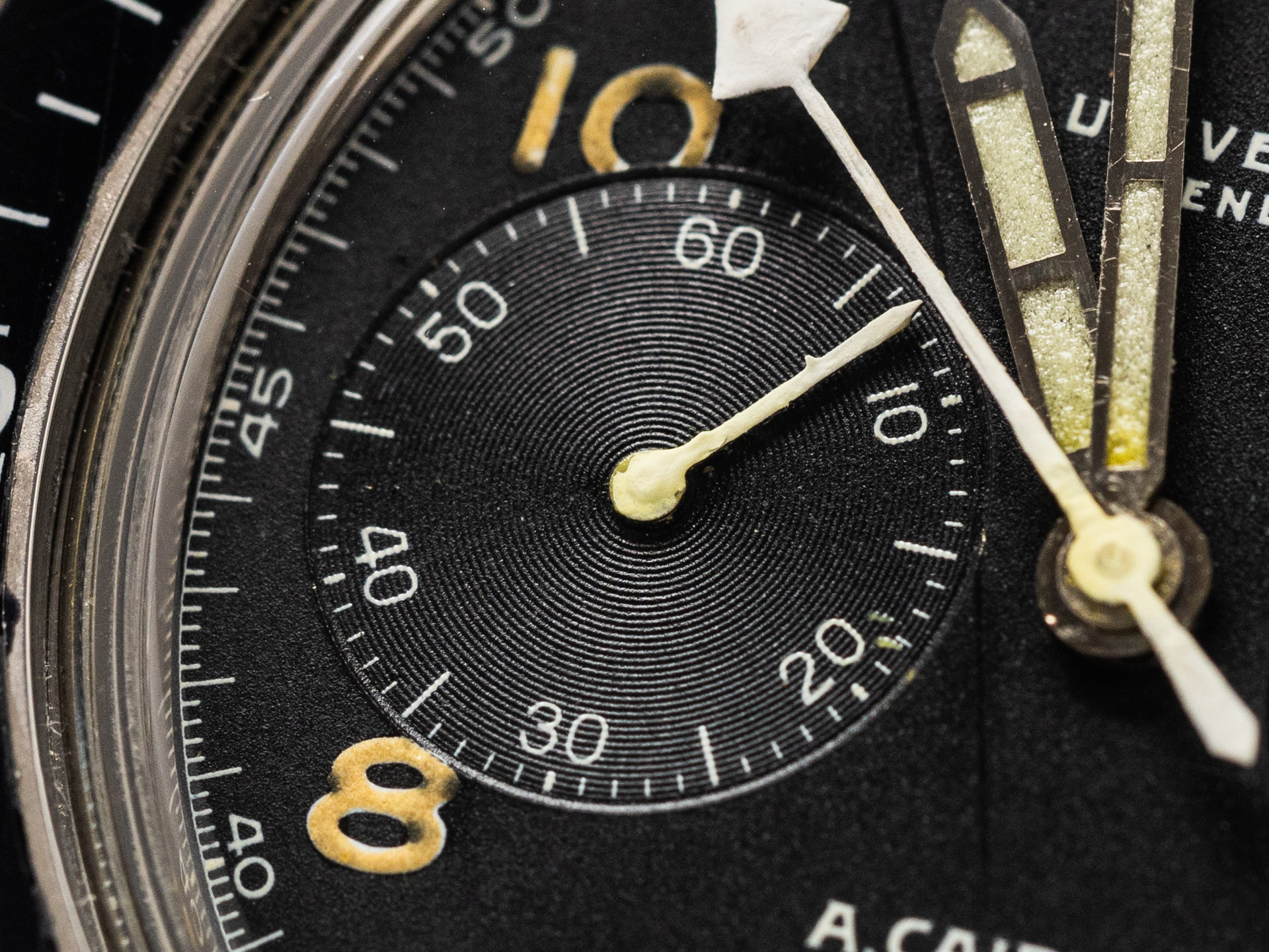 UNIVERSAL Vintage CHRONOGRAPH A-CAIRELLI 146 ITALIAN AIR FORCE TIPO-CP2 ...