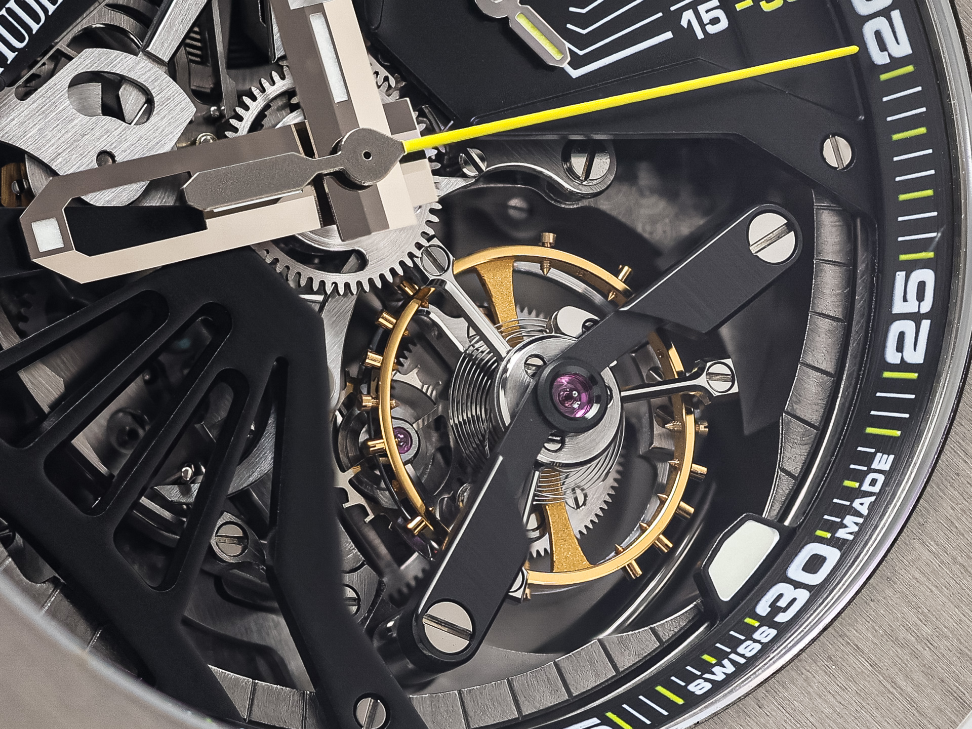 AUDEMARS PIGEUT ROYAL OAK CONCEPT SUPERSONNERIE Ref 26577TI Titanium ...