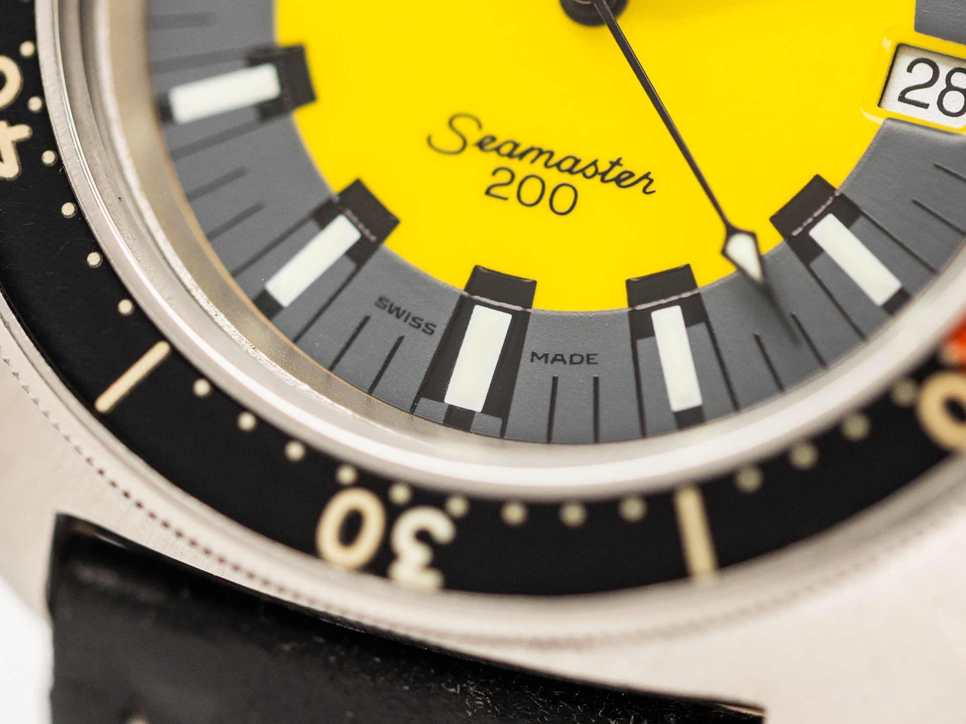 OMEGA VINTAGE SEAMASTER 200 Ref-166-068 Multi Color Dial Stainless ...